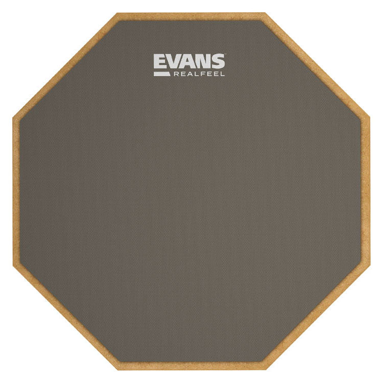 Evans RealFeel 12" Double Sided Practice Pad – Drummers Paradise