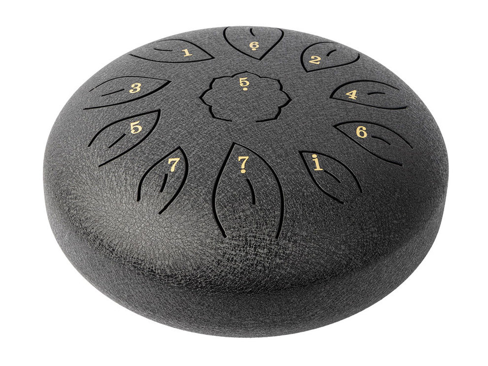 Mano Percussion 8" Tongue Drum - Black – Drummers Paradise