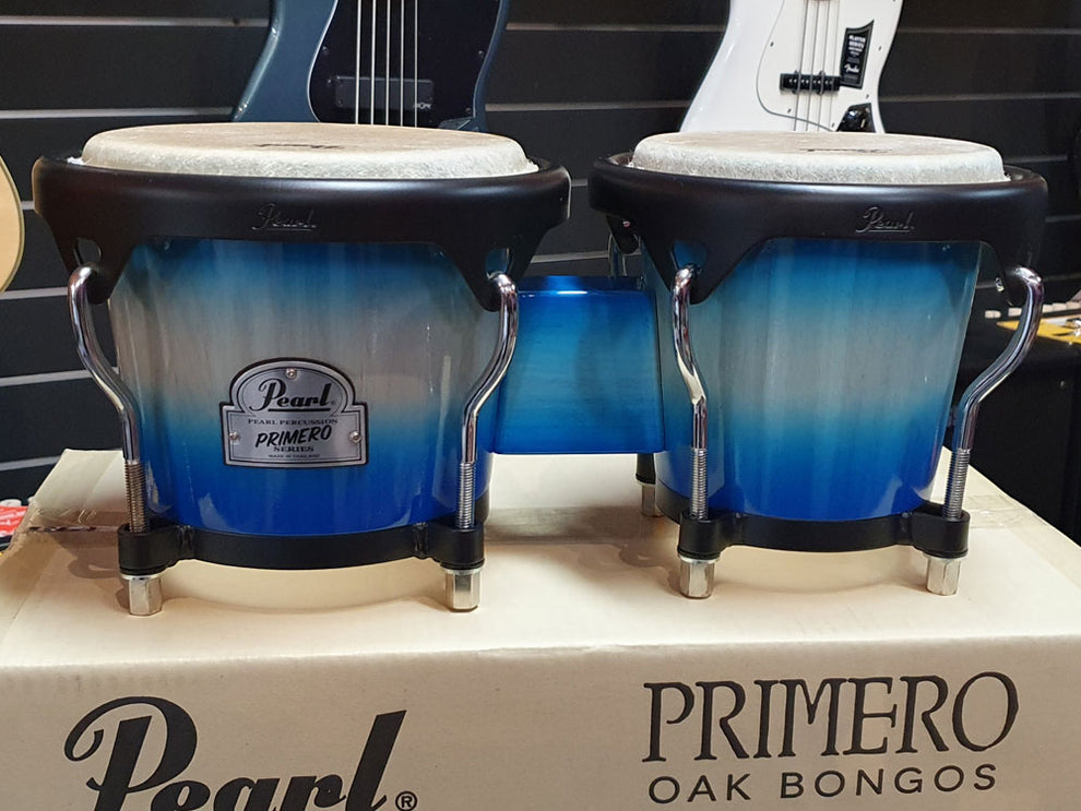 Pearl Percussion Primero Series 6" & 7" Oak Bongos Island Shadow ...