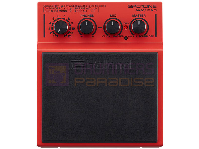 Roland SPD::ONE WAV Percussion Pad – Drummers Paradise