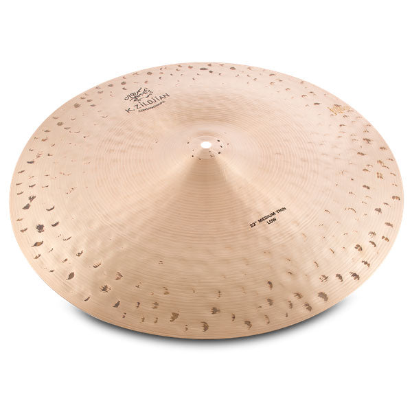 Zildjian Cymbals 22" K Constantinople Medium Thin Low Ride Cymbal ...